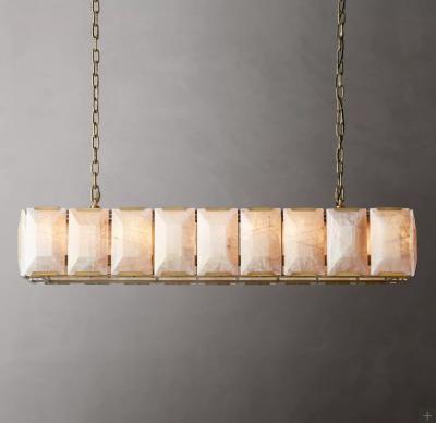 China Post-modern Simple Personality Creative Nordic Living Room Restaurant Villa Hotel Luxury Marble Chandelier for sale