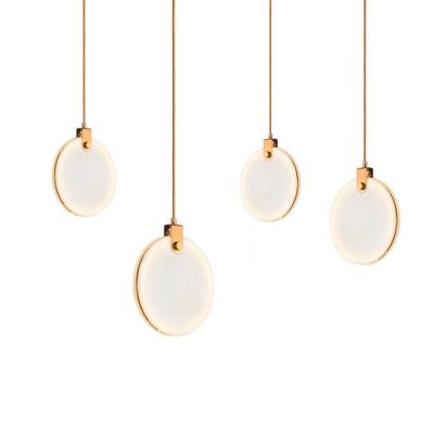 China Simple Post-modern Restaurant Bar Creative Marble Chandelier for sale