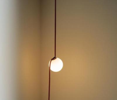 China Nordic Minimalist Belt Chandelier Italian Designer Living Room Loft Dining Room Pendant Light for sale