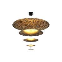 China Italian Designer Modern Simple Light Luxury Atmosphere Creative Personality Living Room Villa Gold Chandelier for sale