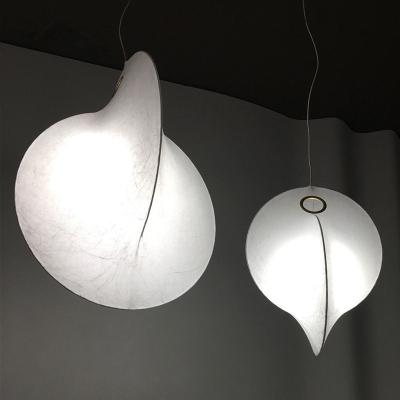 China Silk Nordic Italian Lobby Living Room Post Modern Simple Staircase Chandelier Pendant Light Voltage 110-240V for sale