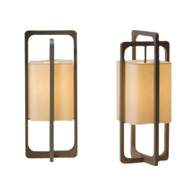 China Retro Simple Wooden Living Room Bedroom Hotel Wabi-Sabi Floor Lamp for sale