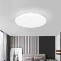 China JYLIGHTING Round Moon Led Light In White With Motion Sensor Light Sound Control Lamps For Indoor Living Room Bedroom Study Corridor Smart Ceiling  Light for sale