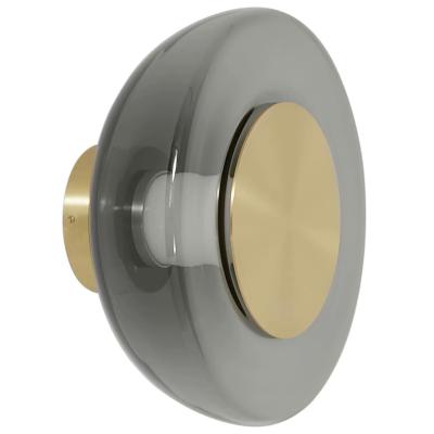 China Postmodern Nordic Simple Wall Lamp Creative Hotel Bedroom Glass LED Wall Lamp for sale