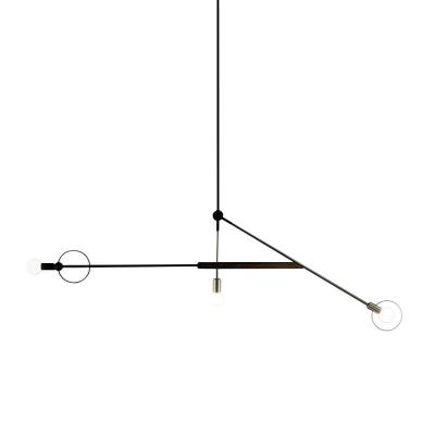 China Post-modern Minimalist Creative Personality Art Chandelier Living Room Dining Room Decorative Pendant Light for sale