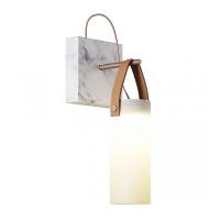 China Creative LED Wall Light Living Room Hallway Simple Modern Light Marble Wall Lamp for sale