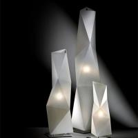 China Hotel Living Room Model Room White Floor Lamp With Simple Personality And Creative Design for sale