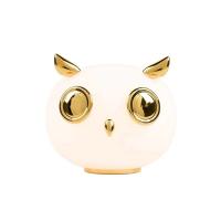 China Nordic Owl Ceramic Glass Table Lamp 230*210mm In Modern Style For Children's Room And Bedroom for sale