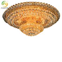 China Modern K9 Crystal Chandelier Luxury LED Ceiling Light for Hotels Living Rooms Commercial Included for sale