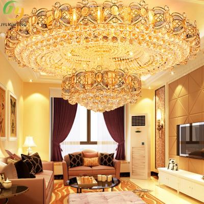 China Luxury Chandelier Ceiling Lamp Elegant Durable Crystal Pendant Light for Hotels and Living Rooms for sale
