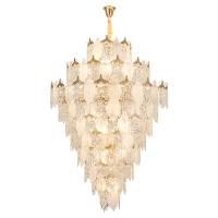 China Villa Duplex Staircase Design Modern Crystal Chandelier Creative Fashionable Living Room Large Chandelier for sale