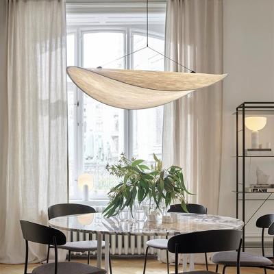 China Nordic Vintage Art Japanese Pendant Lamps Wabi-Sabi Style Leaf Chandelier Elegant Pendant Light For Living Room for sale