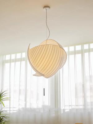China Antique Design Fabric Hanging Lamp With Hotel Restaurant Decorations Luxury Home Decor Supplies Modern Pendant Light for sale