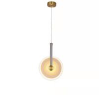 China Luxury Belt Modern Creative Restaurant Nordic Bedroom Glass Pendant Light for sale