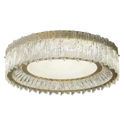China JYLIGHTING Modern Decoration Villa Home Dining Room Hotel Club Rustic Lighting K9 Crystal Luxury Ac Powered LED Ceiling Light for sale