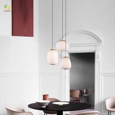 China JYLIGHTING Japanese Modern Minimalist Restaurant Designer Bedroom Bar Art Creative Personality Nordic Glass Modern Pendant Light for sale