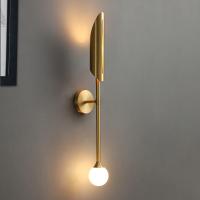 China Nordic Creative Bedroom Bedside Lamp Postmodern Minimalist Living Room Wall Lamp for sale
