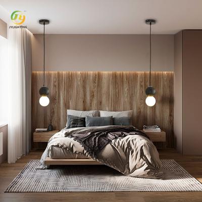 China JYLIGHTING Simple Creative Personality Star Ball Net Red Restaurant bar Bedside Stairs Window Terrazzo Modern Pendant Light for sale