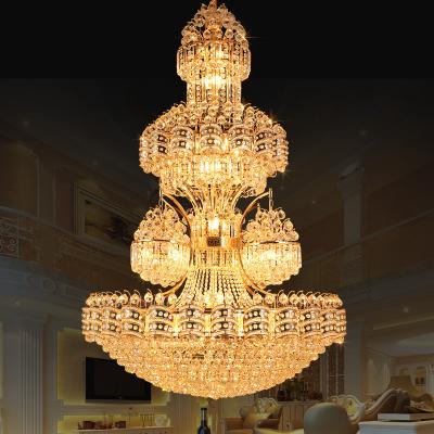 China JYLIGHTING New Design New Arrival Magnificent Luxury Style Hotel Lobby Restaurant Decoration LED Crystal Chandelier Crystal Pendant Light for sale