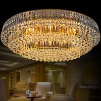 China JYLIGHTING Large Custom Gold Luxury Ceiling Hanging Lamp Chandeliers K9 Crystal Chandeliers European Style in Hotel Villa Lobby for sale