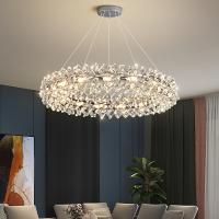 China JYLIGHTING Nordic Crystal Luxury Simple Style Living Room Bedroom Modern Pendant Light for sale