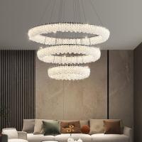 China JYLIGHTING Led Stainless Steel Crystal Pendant Light Chandelier for Room Modern Pendant Light for sale