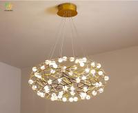 China JYLIGHTING Post-modern Minimalist Living Room Nordic Creative Restaurant Lamp Full Of Stars LED Spark Ball Lamp Chandelier for sale
