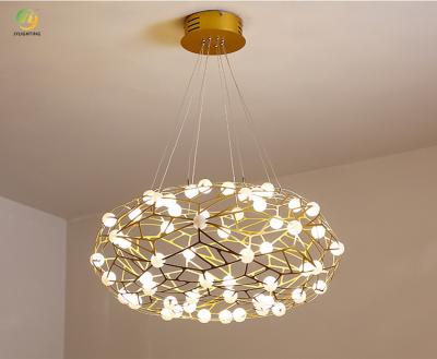 China JYLIGHTING Post-modern Minimalist Living Room Nordic Creative Restaurant Lamp Full Of Stars LED Spark Ball Lamp Chandelier for sale