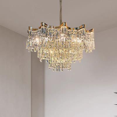 China JYLINGTING High Quality Chandeliers Nordic Style Hanging Lamp Gold Chandelier Decorations for Home Modern Pendant Light for sale