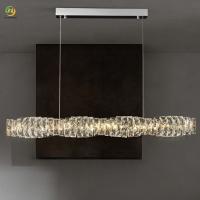 China JYLIGHTING Modern Minimalist Art Crystal Chandelier Living Room Restaurant Italian Light Luxury bar Bedroom Modern Pendant Light for sale
