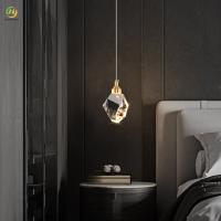 China JYLIGHTING Light Luxury High-end Bedroom Bedside Creative Entrance Corridor Meteorite Modern Pendant Light for sale