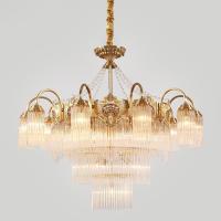 China JYLIGHTING Modern Peafowl Chandelier Crystal Tassels Brass Pendant Lamps Remote Home Office Decor for Villa Bedroom Hanging 	Modern Pendant Light for sale