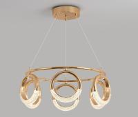 China JYLIGHTING Indoor Gold Luxury Metal Pendant Light Nordic Modern Chandelier for Coffee Shop Restaurant Bars Kitchens for sale