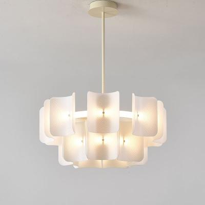 China Acrylic Pendant Light Living Room Hotel Luxury Decorative Chandeliers Hanging Lamps for sale