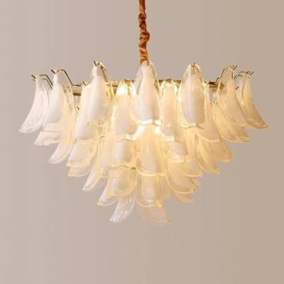 China Modern Glass LED Pendant Light for Living Room E14 Base for sale