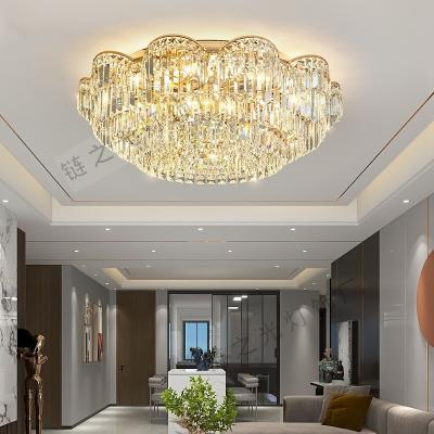 China JYLIGHTING Modern LED Ceiling Light 3500K Warm White Crystal Design for sale