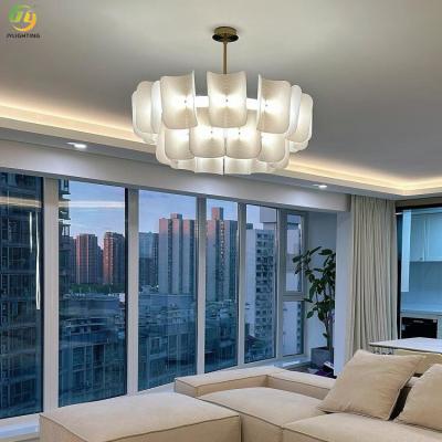China JYLIGHTING Japanese Style Quiet Living Room Restaurant French Cream Style Light Luxury Bedroom Modern Simple Modern Pendant Light for sale