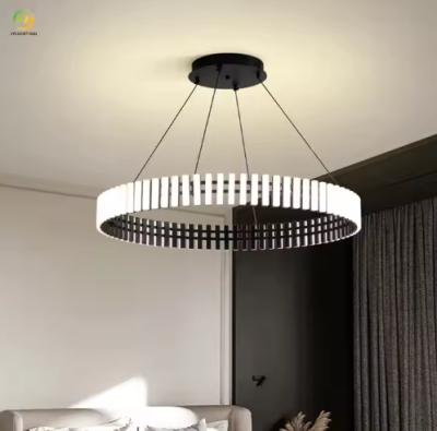 China JYLIGHTING Nordic Modern Creative LED Light Art Restaurant Light Luxury Hotel Lobby Round Modern Pendant Light for sale