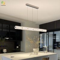 China JYLIGHTING Italian Restaurant Chandelier Minimalist Long Strip Design Creative bar Master Bedroom Study Office Living Room Modern Pendant Light for sale