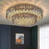 China JYLIGHTING Light Luxury Crystal Lamp Living Room Ceiling Lamp Modern Simple Atmosphere Luxury Restaurant Master Bedroom Lamp for sale