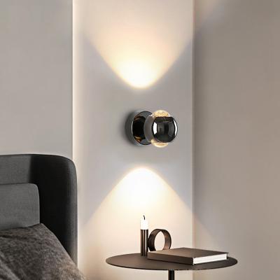 China Modern Creative Lights Living Room Bedroom Led Wall Lamps Indoor Metal for sale
