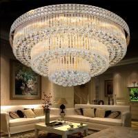 China JYLIGHTING Living Room Round Ceiling Lamp Crystal Bedroom Ceiling Lamp Modern Crystal LED Hotel Ceiling Lamp Chandelier for sale