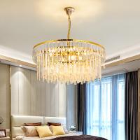 China Luxury Living Room Bedroom Restaurant Pendant Light Round Crystal Creative Design Decor Chandelier Pendant Lamp for sale