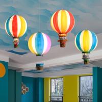 China JYLIGHTING Nordic Hot air Balloon Chandelier Restaurant bar Kids Lamp Children's Room Shopping Mall Colorful Pendant Light for sale