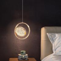 China Modern LED Chandelier Acrylic Home Decorative Living Room Hotel Circle Hanging Pendant Light for sale