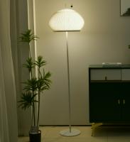 China JYLIGHTING Floor Lamp Modern Dining Room Study and Bedroom Fabric bar Lamp Led Ceiling Lamps Round Floor Lamps Standing for sale