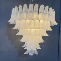 China JYLIGHTING French Glass Chandelier American Retro Staircase Pendant Light Luxury Chandelier Living Room Dining Room Bedroom Lamp for sale