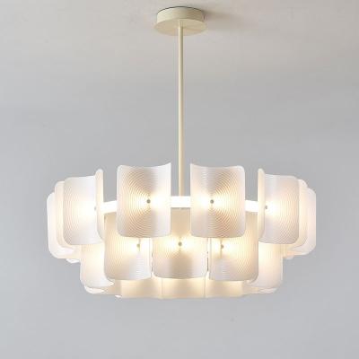 China JYLIGHTING French-style Chandelier Light Luxury Wabi-sabi Pendant Light Living Dining Room Bedroom Nordic Designer Lighting for sale