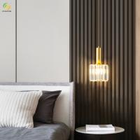 China JYLIGHTING Postmodern Simple Crystal Creative Bedroom Bedside Light Luxury Restaurant Table Lamp bar Small Chandelier for sale