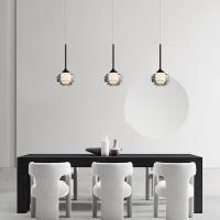 China Modern Wrought Iron Pendant Lamp Small Size Dining Room Chandelier for Hotel Restaurant Decorative Lighting for sale